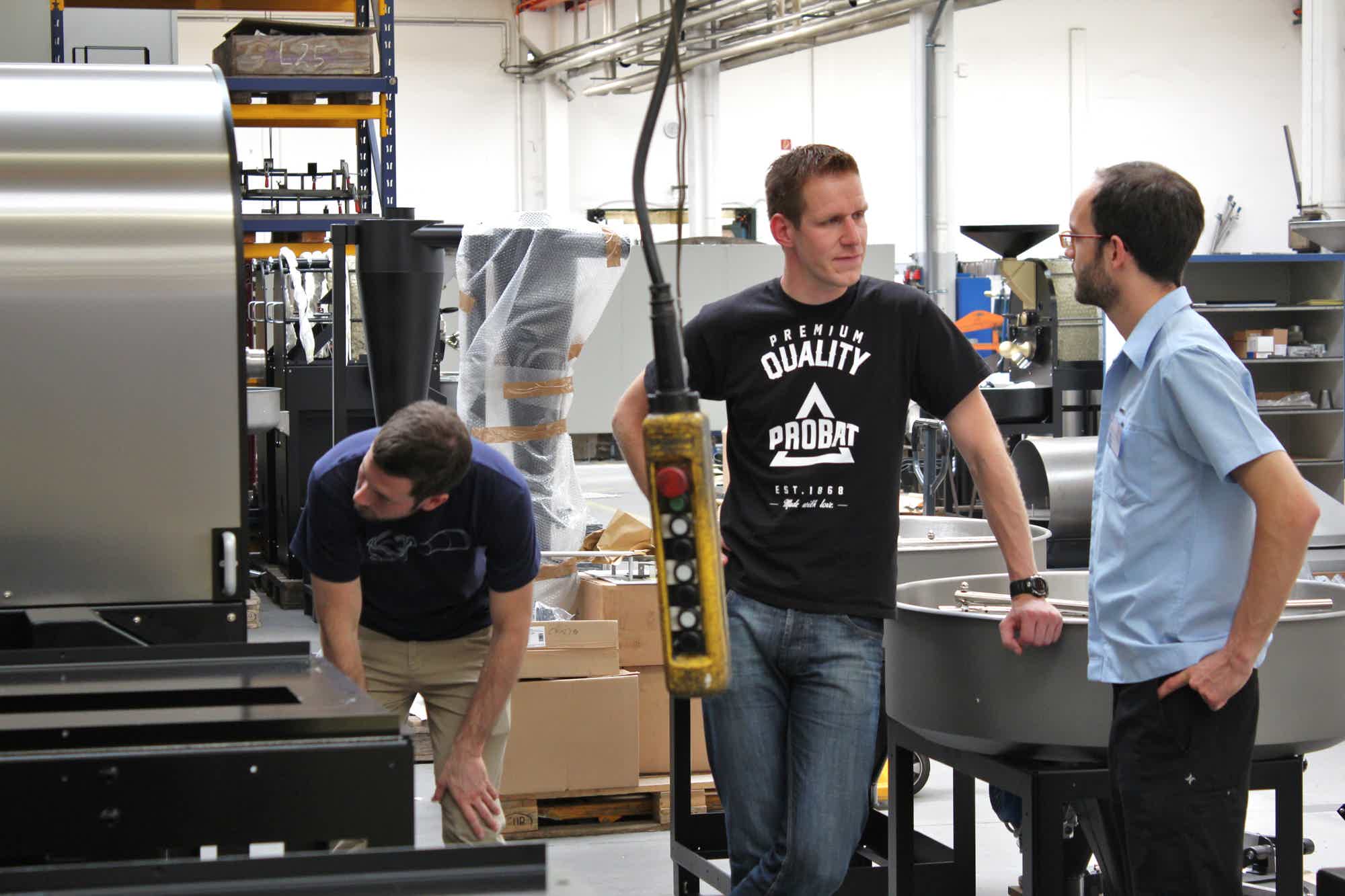 Auf Besuch im PROBAT Werk in Emmerich am Rhein: die Suche nach der ...